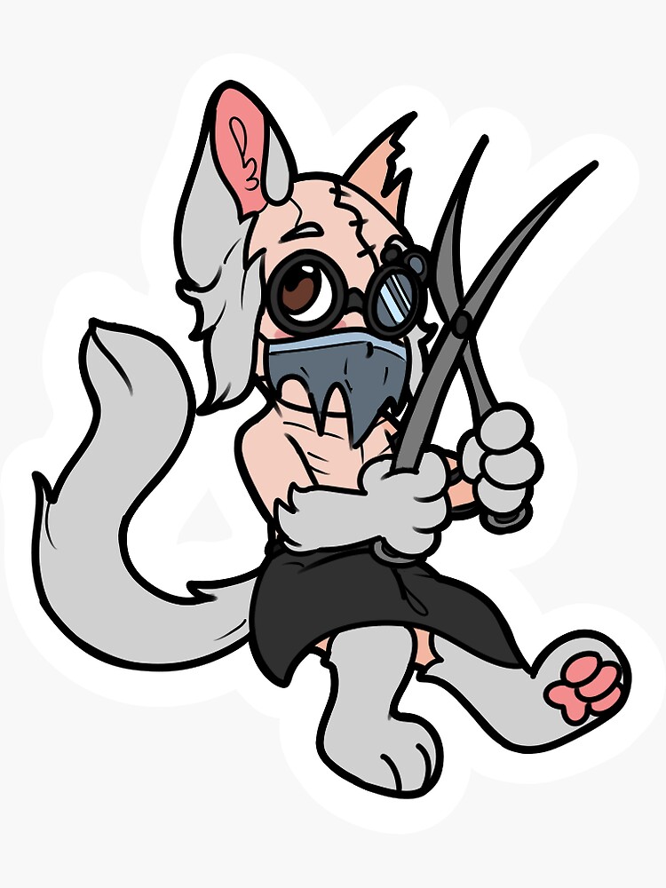 "Richard Trager catboy" Sticker for Sale by ratmansewage | Redbubble