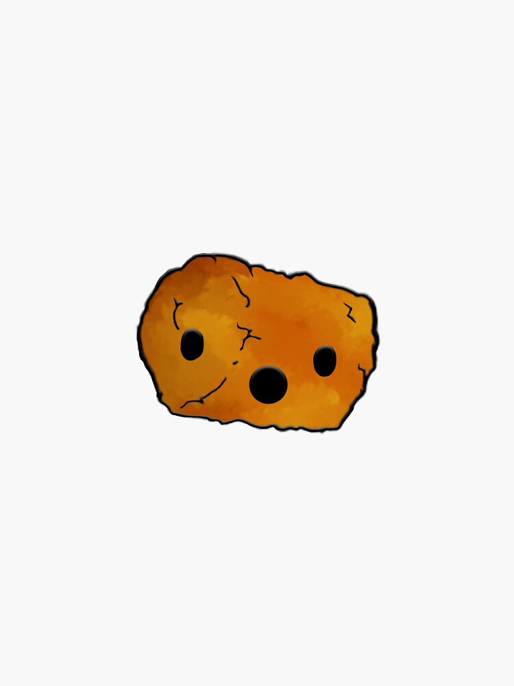 "Shocked Tater Tot" Sticker for Sale by madtrollhunter | Redbubble