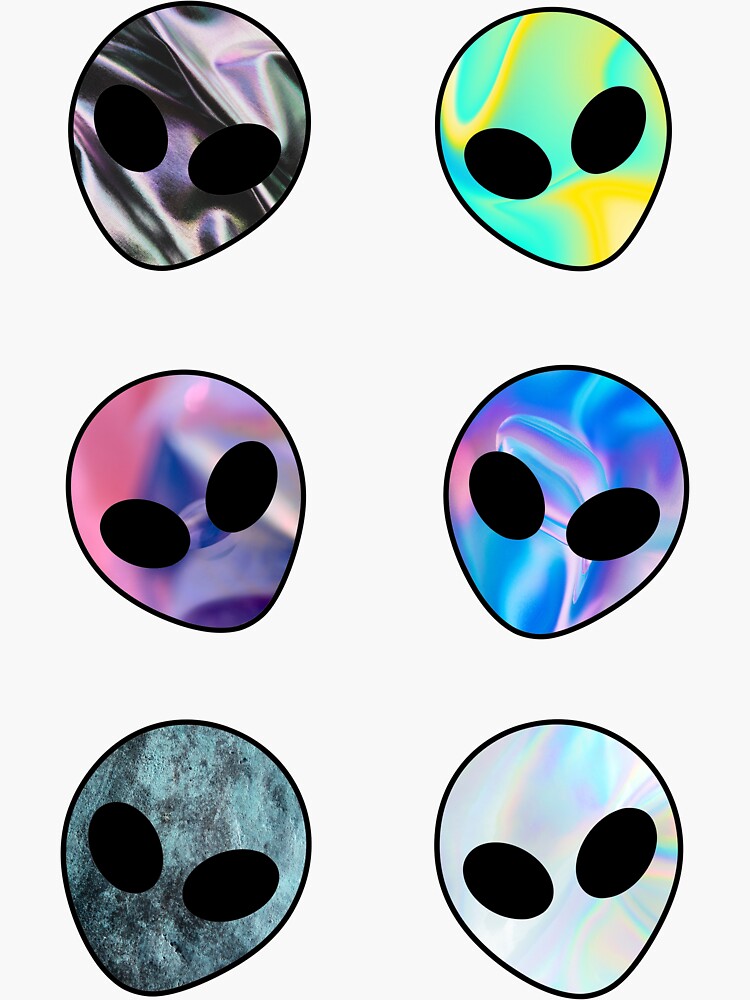"easily distracted by aliens" Sticker for Sale by Benb2567 | Redbubble