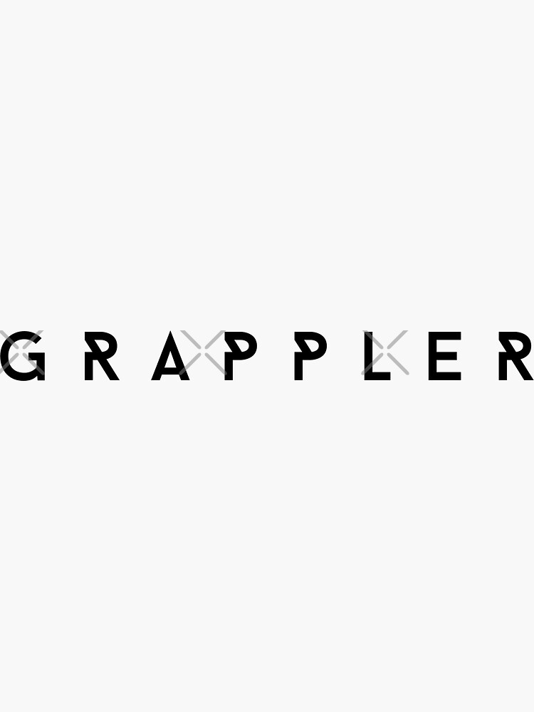 "Grappler | Martial Arts | MMA | Wrestling " Sticker for Sale by ...