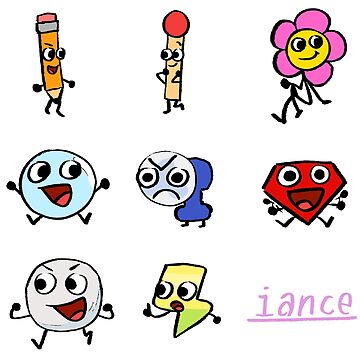 "BFB iance Pack" Poster for Sale by MsBonnie | Redbubble