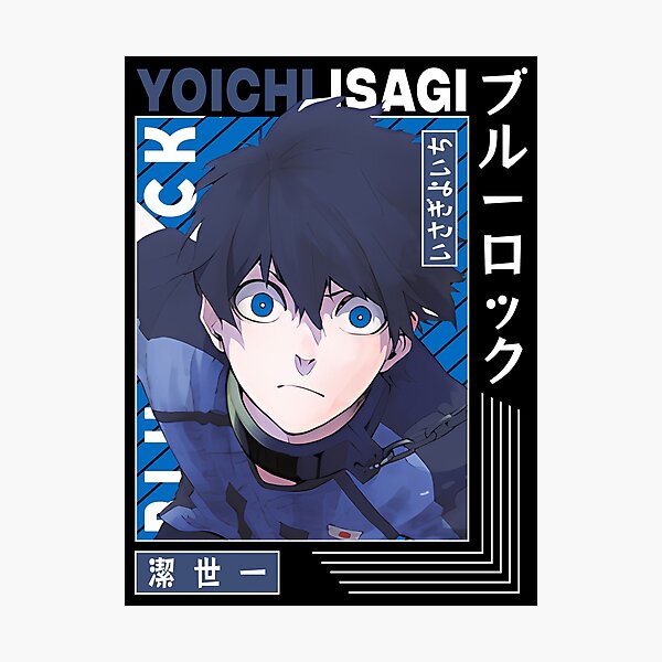 "Yoichi Isagi - Blue Lock" Photographic Print for Sale by Saghanime ...