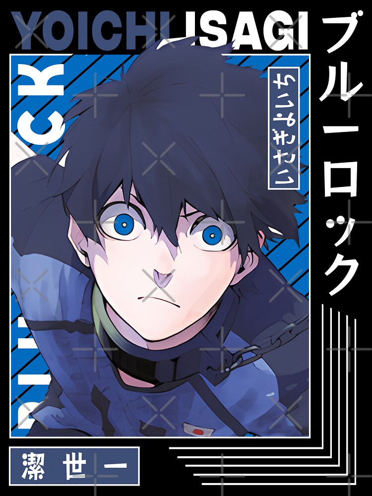 "Yoichi Isagi - Blue Lock" Sticker for Sale by Saghanime | Redbubble