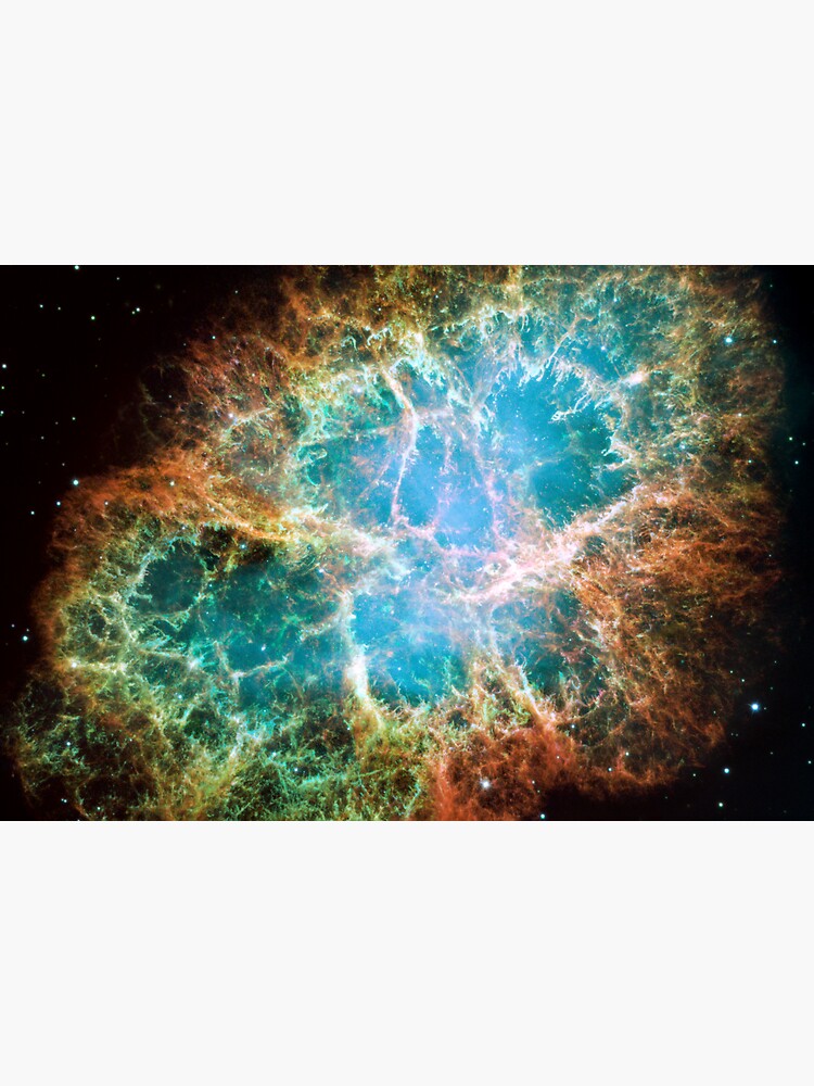 "Hubble Crab Nebula" Sticker for Sale by L-M-Designs | Redbubble