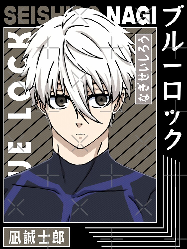 "Seishiro Nagi - Blue Lock" Sticker for Sale by Saghanime | Redbubble