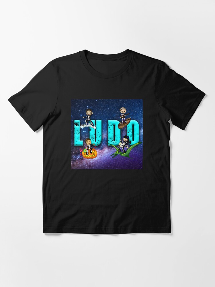 "Ludo In Space logo" T-shirt for Sale by AvogatoToast | Redbubble ...