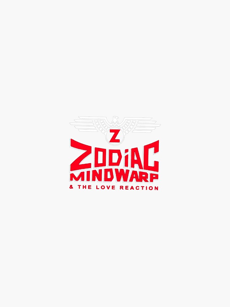 "zodiac Mindwarp New Logo" Sticker for Sale by zoommarketing | Redbubble