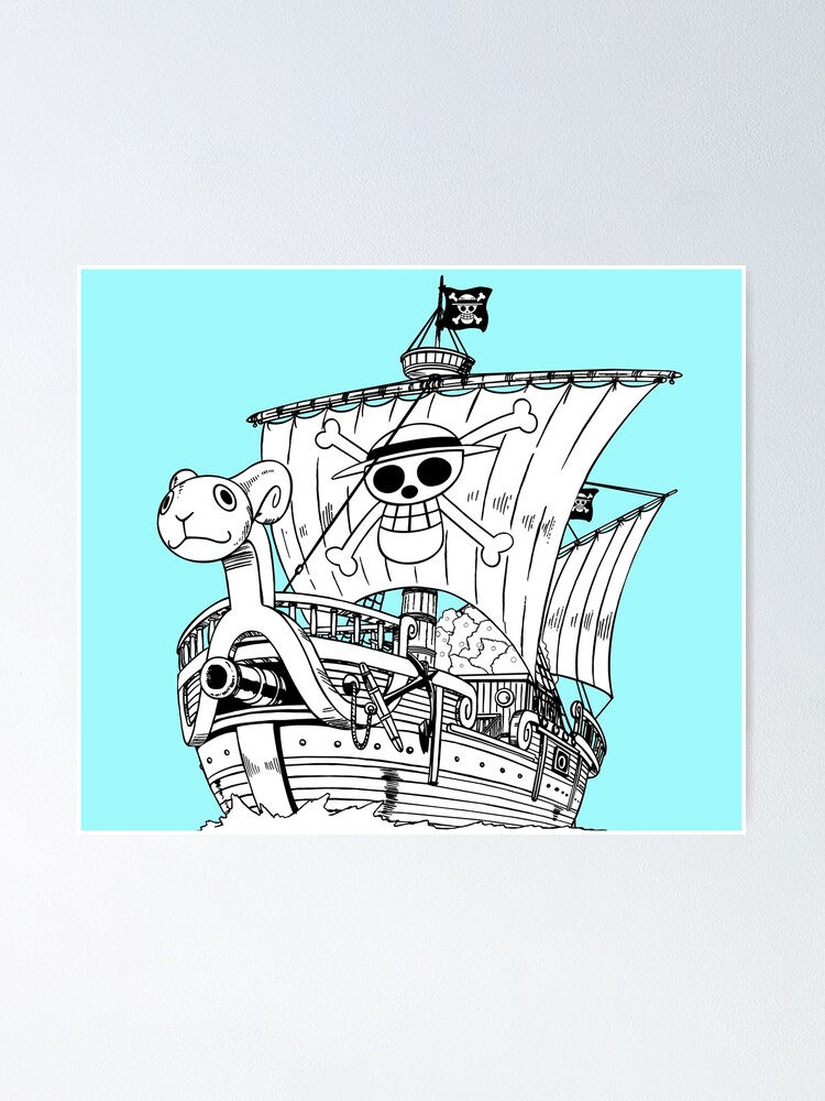 "The Going Merry Manga Panel" Poster for Sale by LunarDesigns14 | Redbubble