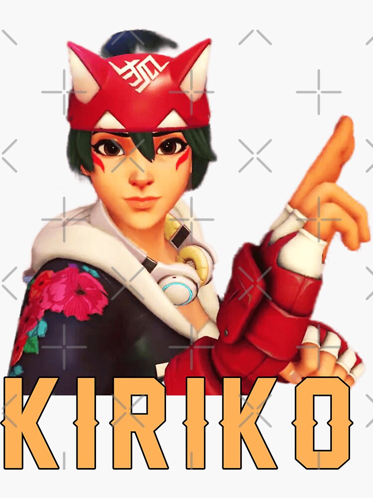 "Kiriko a Kiriko" Sticker for Sale by Wirony | Redbubble