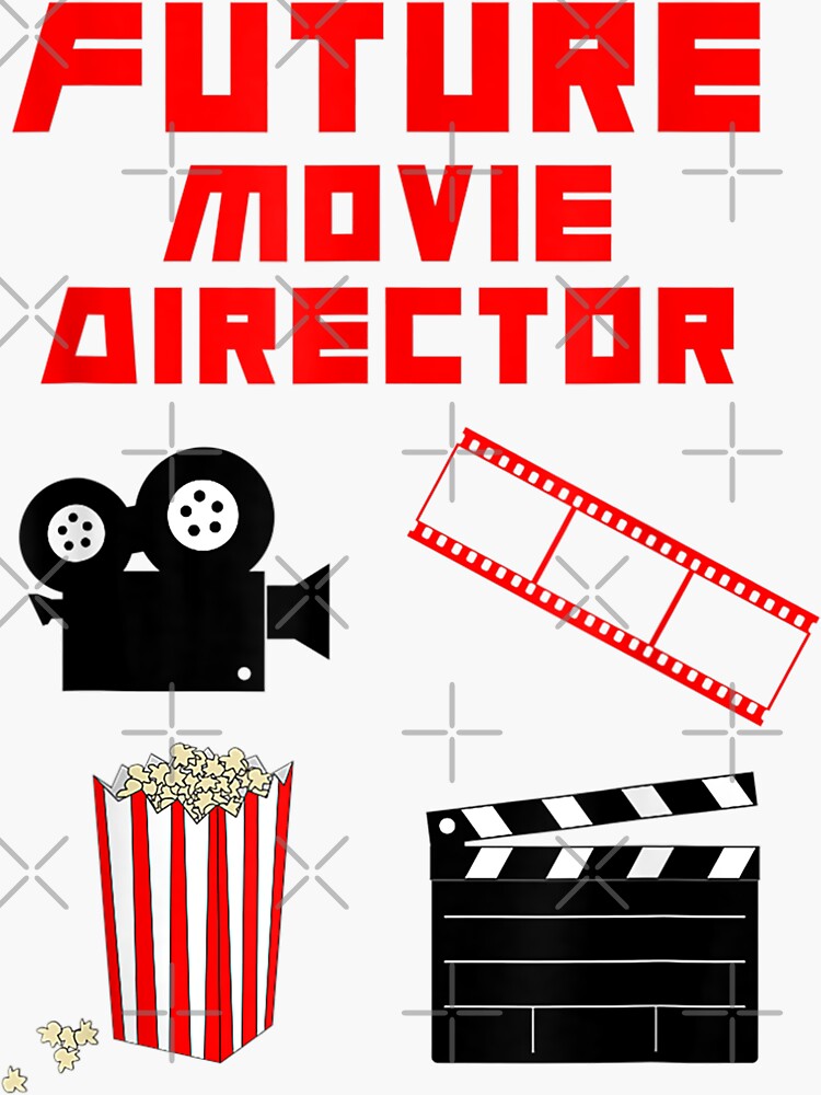 "Future Movie Director Filmmaker Documentary TV Film Crew T-Shirt ...