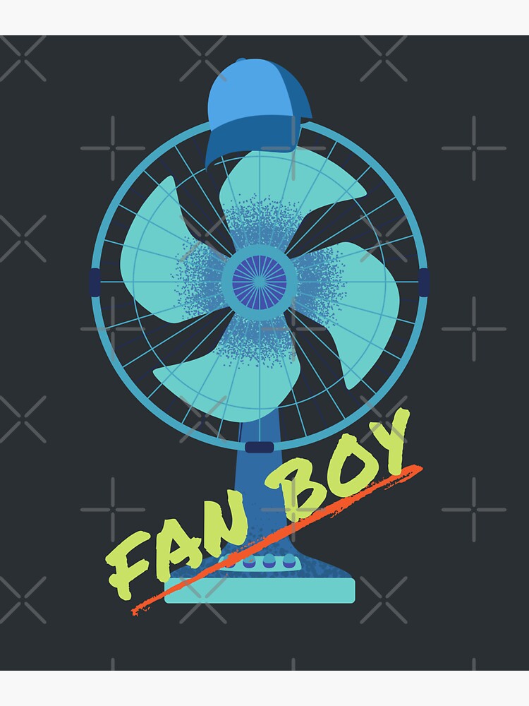 "Fan Boy" Sticker for Sale by seriyusink69 | Redbubble