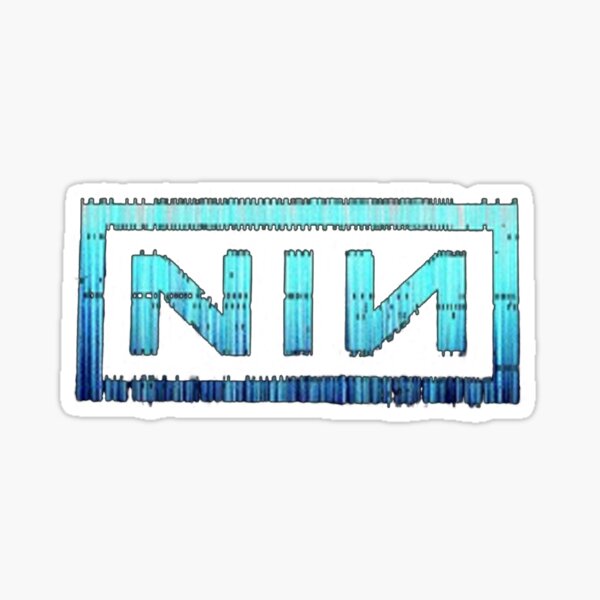 "blue nails logo" Sticker for Sale by Velascoile | Redbubble