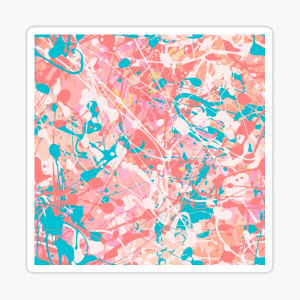"paint splash of color" Sticker for Sale by MG-S | Redbubble