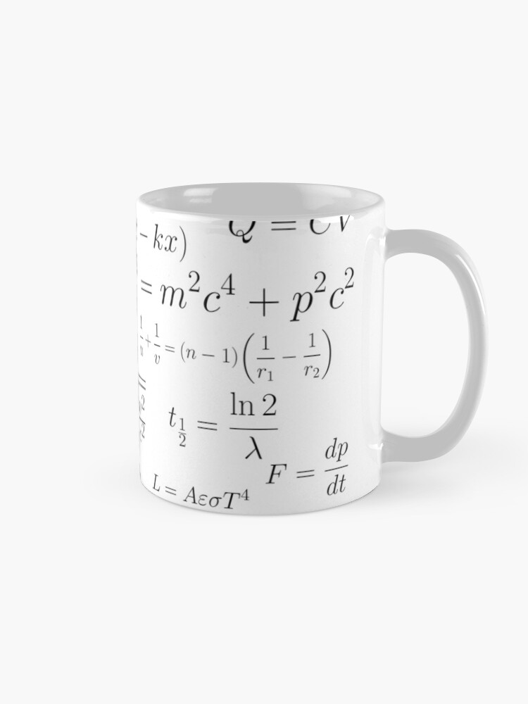 "Physics" Coffee Mug for Sale by Hannah-C | Redbubble