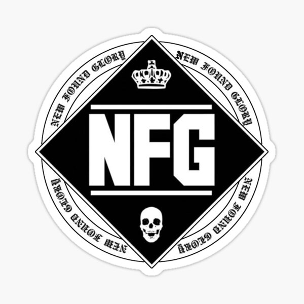 "NFG Rock Skull" Sticker for Sale by christianaadan | Redbubble