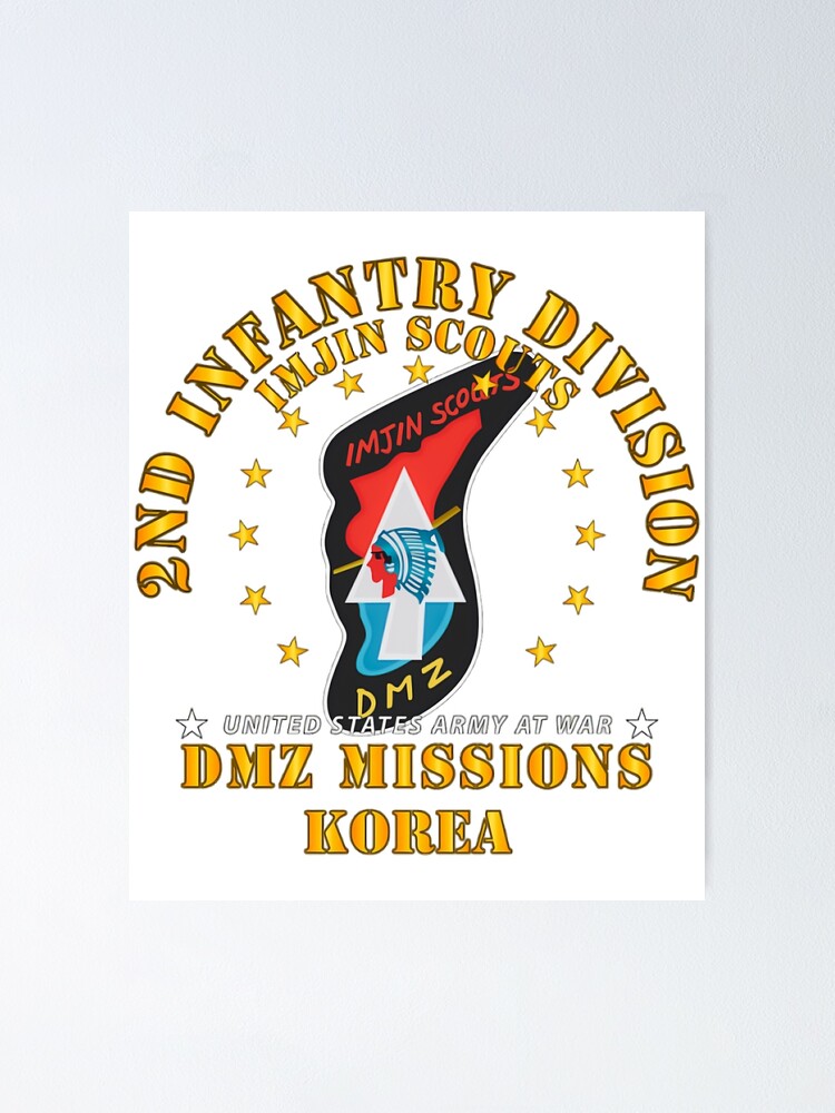 "Army - 2nd Infantry Division - ImJin Scout -DMZ Missions " Poster for ...