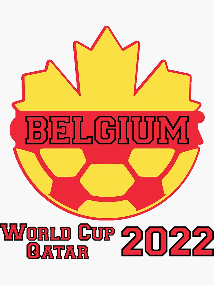 "World Cup 2022 Qatar Teams Belgium" Sticker for Sale by Summer-Winter ...