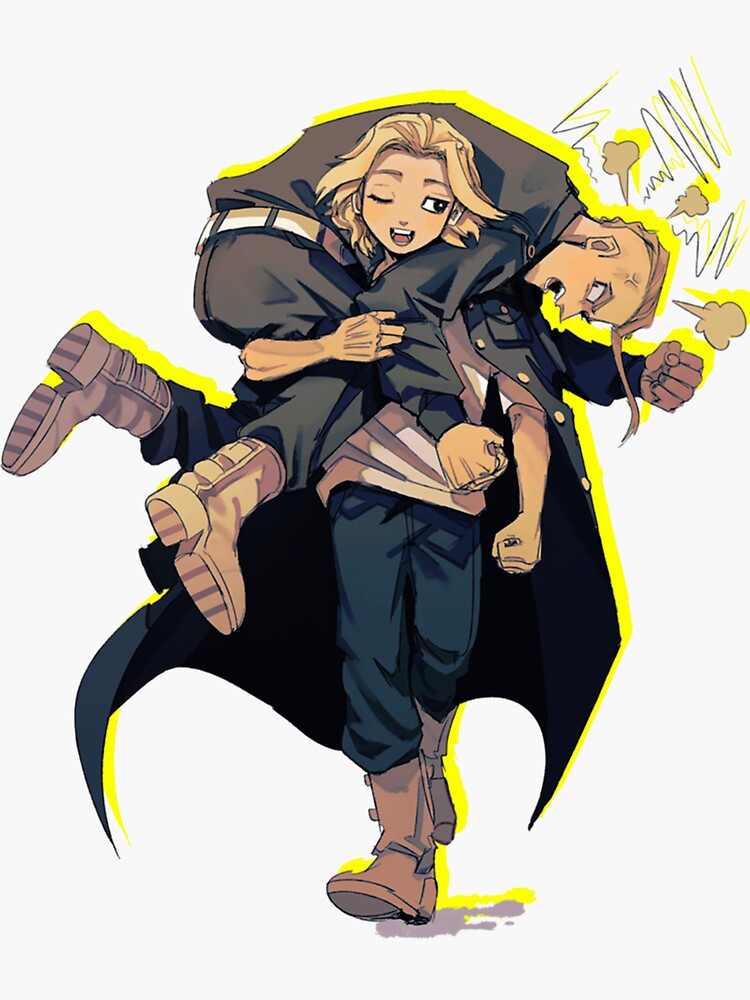 "Baby Maiki with Draken Art Gift For Fan" Sticker for Sale by ...