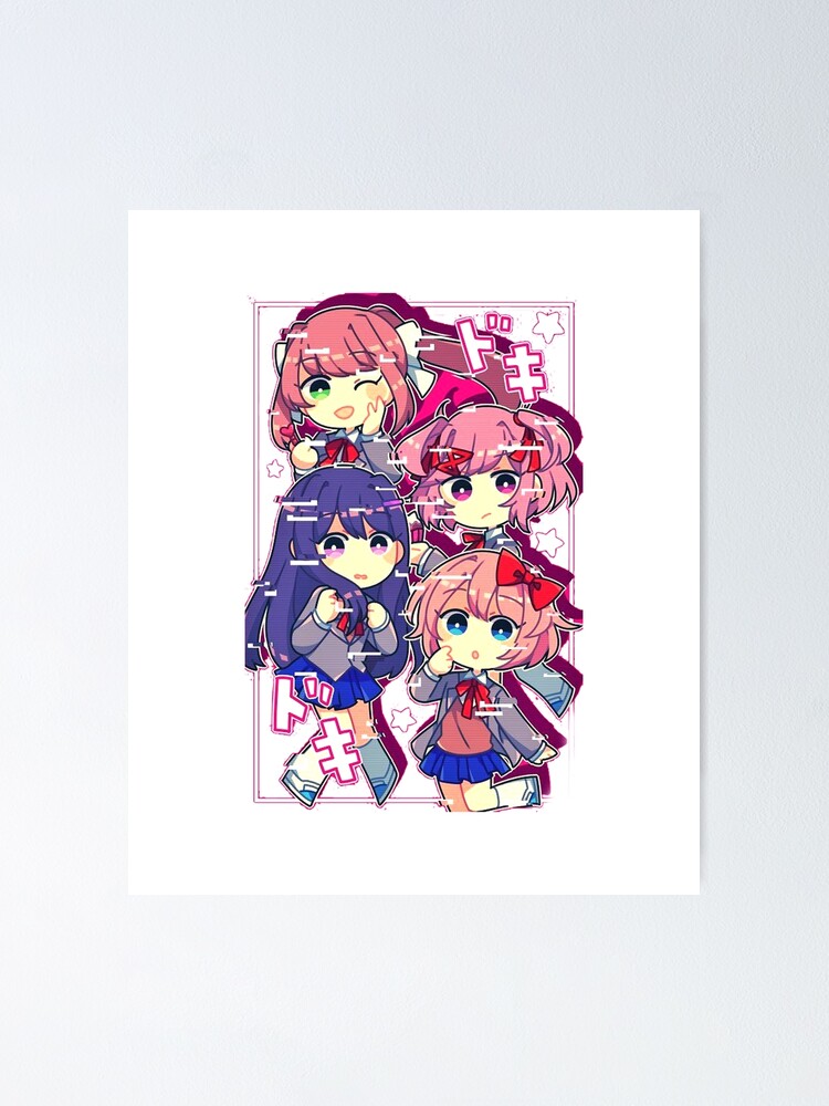 "Ddlc Ddlc Backpack" Poster for Sale by mythys | Redbubble