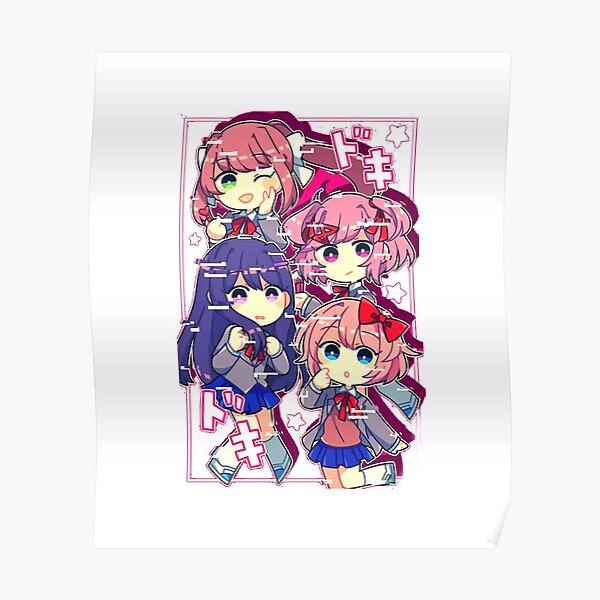 "Ddlc Ddlc Backpack" Poster for Sale by mythys | Redbubble