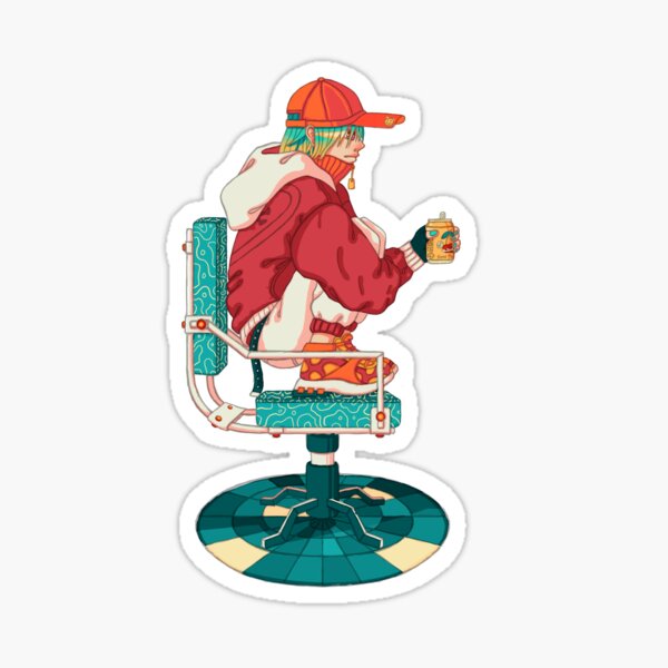 "Girl sitting squat" Sticker for Sale by Hnesst | Redbubble