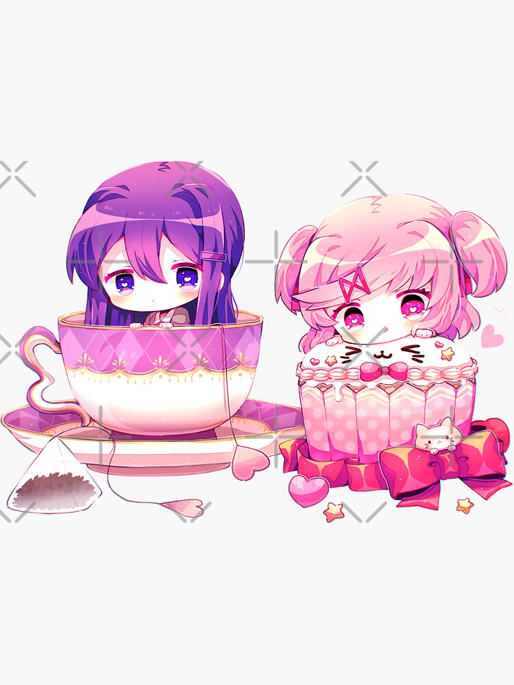 "Ddlc Ddlc Backpack" Sticker for Sale by mythys | Redbubble