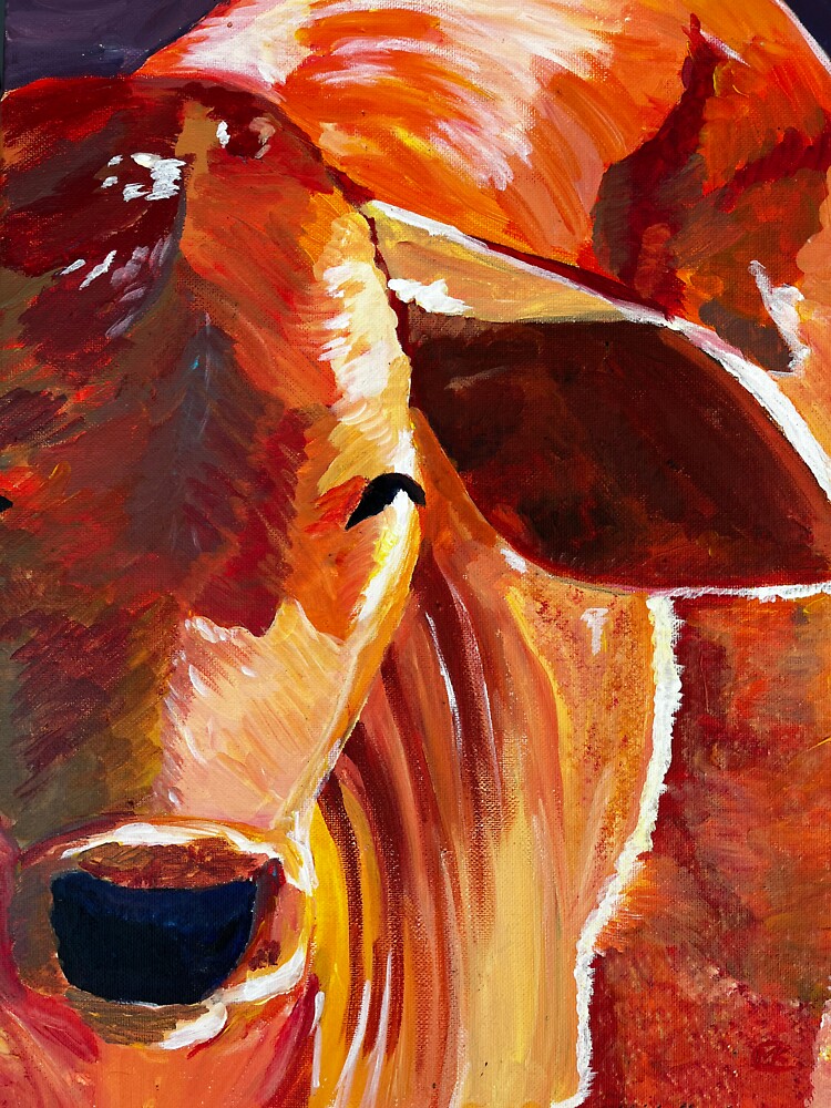 "Baby Calf" Sticker for Sale by MichelleCroner | Redbubble