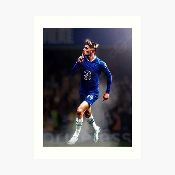 "KAI HAVERTZ goal celebration" Art Print for Sale by Baptise-Hayden ...