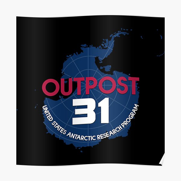 "The Thing - Outpost 31 badge" Poster for Sale by PCB1981 | Redbubble