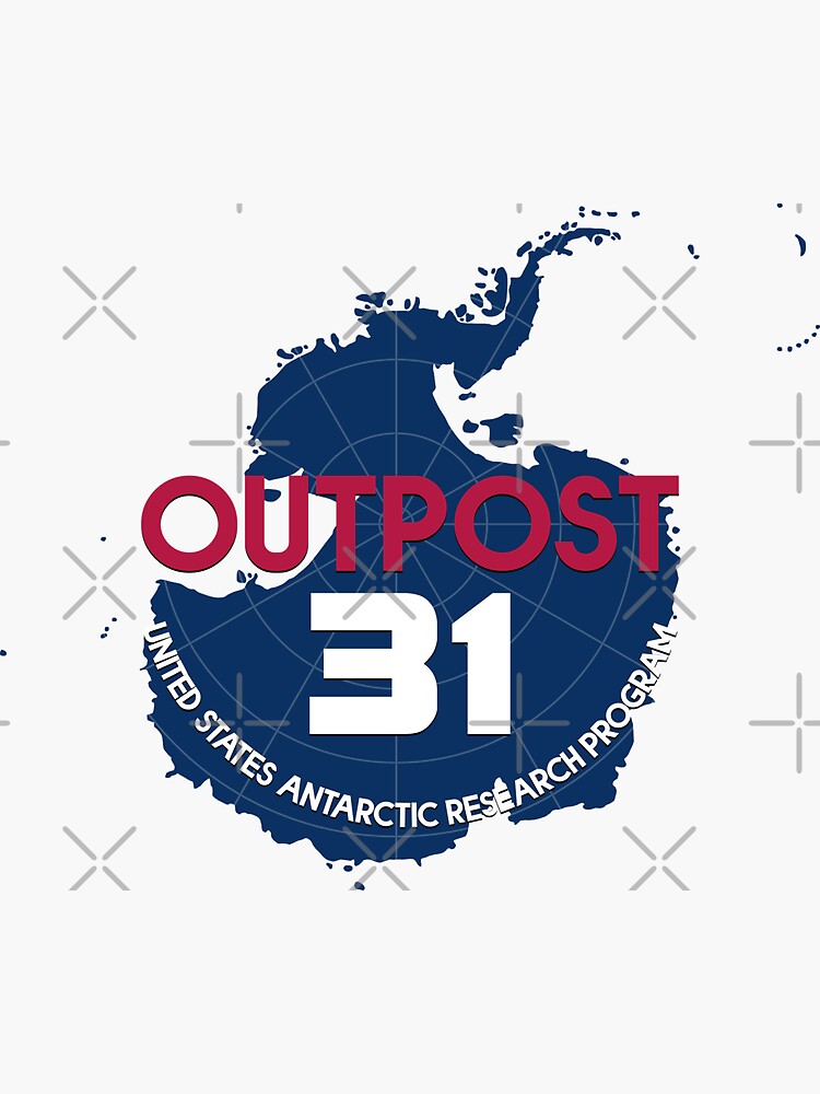 "The Thing - Outpost 31 badge" Sticker for Sale by PCB1981 | Redbubble