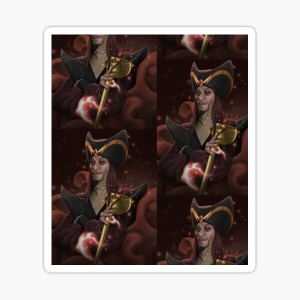 "Aladin " Sticker for Sale by rogelalcatad | Redbubble