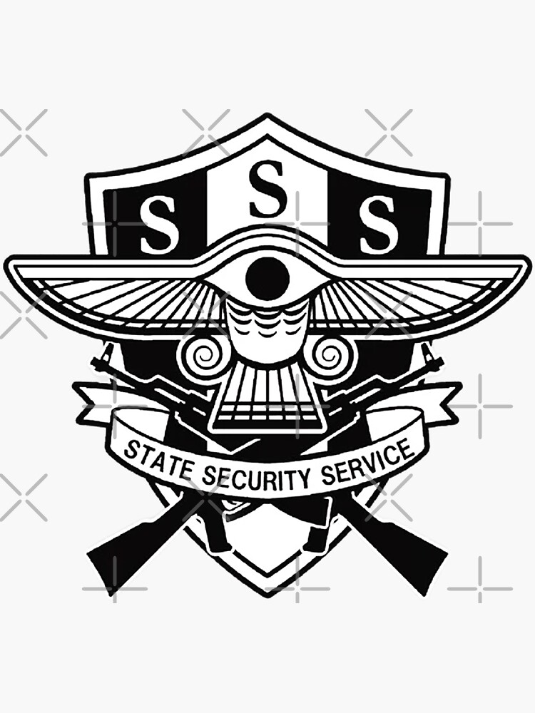 "Spy X Family State Security Services Crest" Sticker for Sale by AKR ...