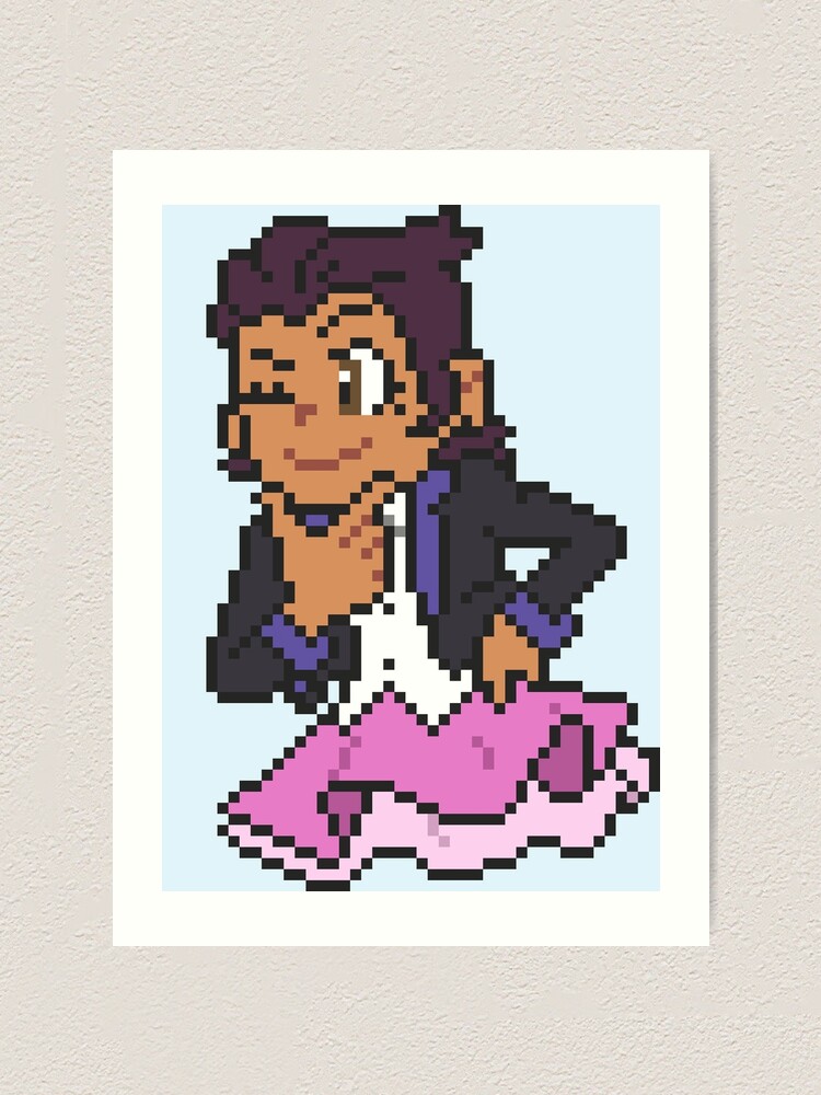 "Luz Noceda Grom Pixel Art" Art Print for Sale by dopey-kun | Redbubble
