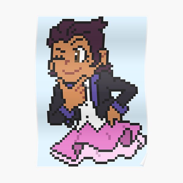 Luz Noceda Grom Pixel Art Poster For Sale By Dopey Kun Redbubble