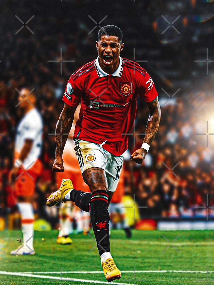 "MARCUS RASHFORD GOAL CELEBRATION" Sticker for Sale by Shane-Art ...