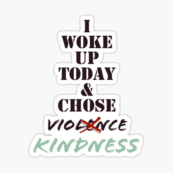 "Anti bullying week choose kindness" Sticker for Sale by JustNeedforit ...