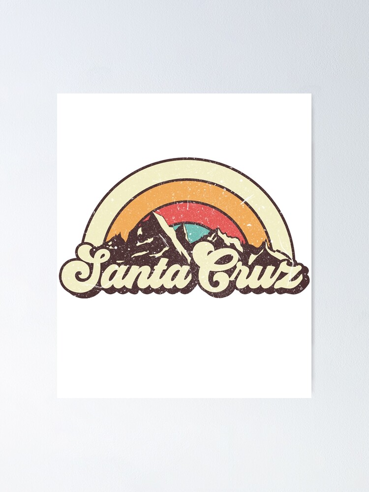 "Santa Cruz hiking trip" Poster for Sale by SusannMeyers | Redbubble