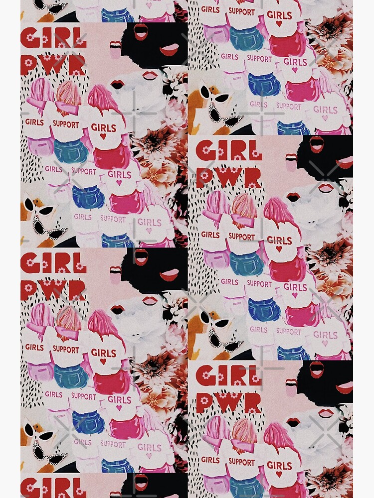 "Girl Power Collage" Sticker for Sale by GGRans | Redbubble