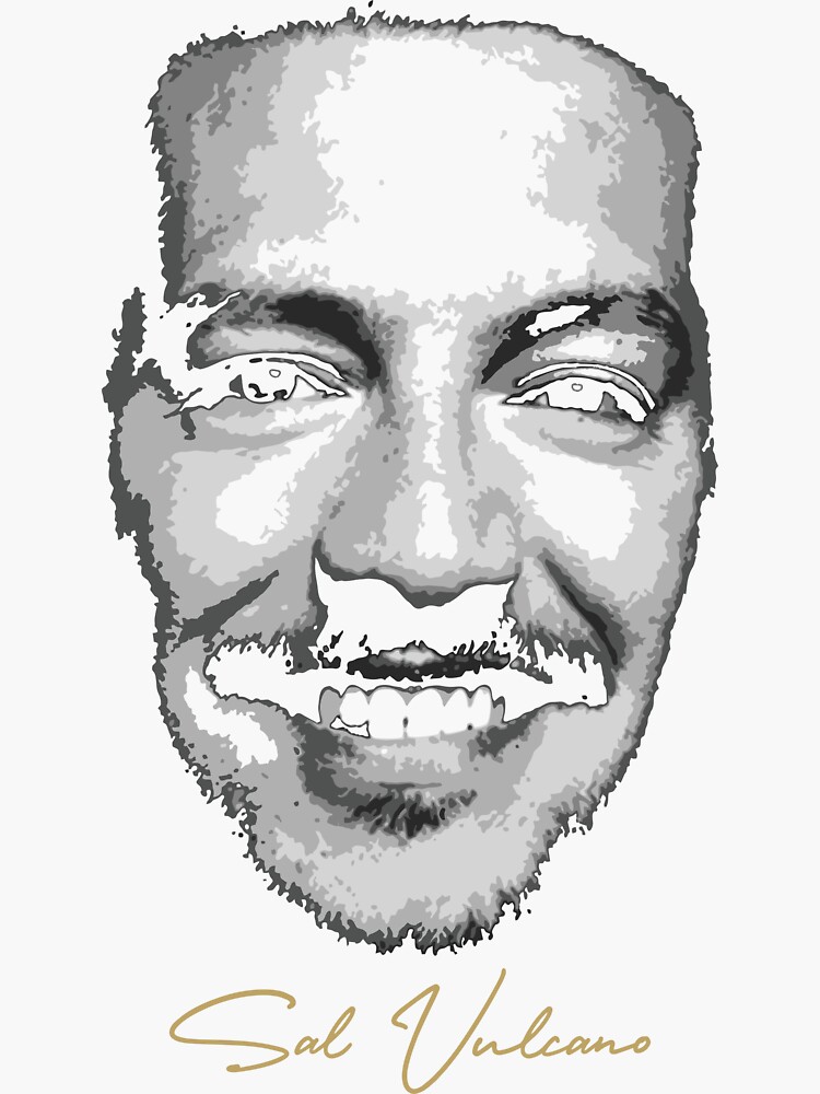 "SAL VULCANO" Sticker for Sale by GusGutkowski | Redbubble