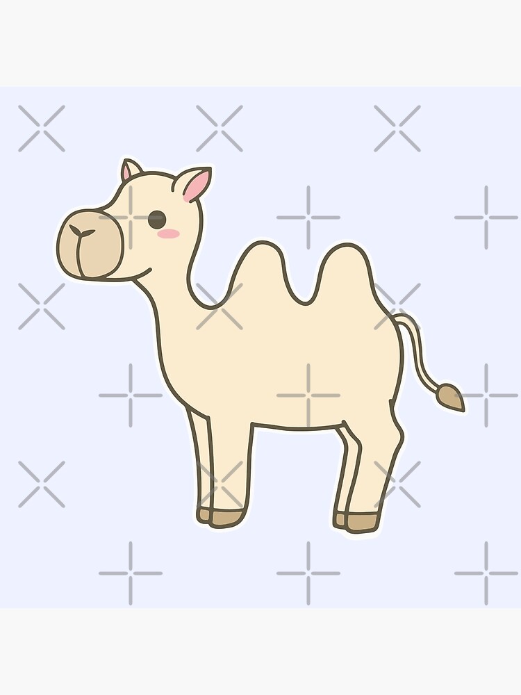 "camel kawaii" Poster for Sale by Animster | Redbubble