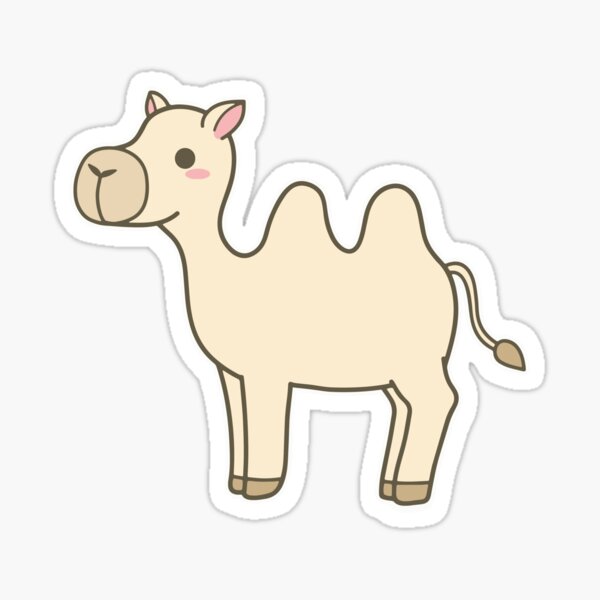 "camel kawaii" Sticker for Sale by Animster | Redbubble
