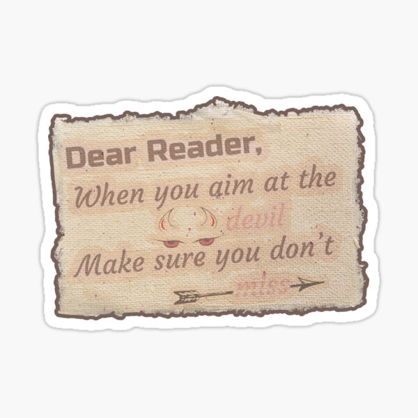 "Dear Reader Taylor Swift - Fan Art" Sticker for Sale by Allisheyon17 ...