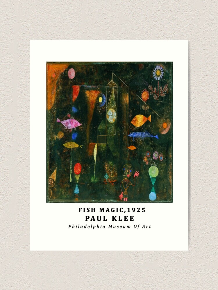 "Bauhaus Paul Klee Fish Magic Exhibition ,paul klee paintings, paul ...