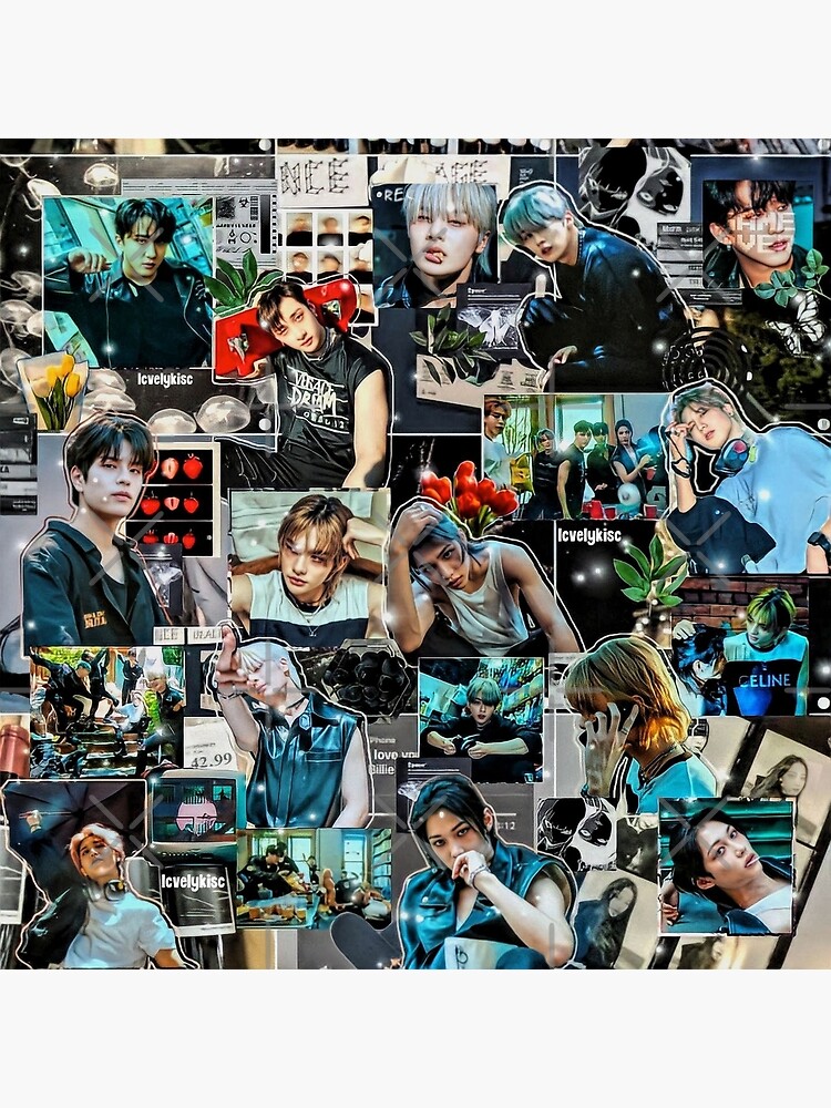 Póster «SKZ Maxident STRAY KIDS SKZ LOGO kpop círculo firmas autógrafos ...