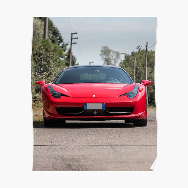 "Ferrari 458 Italia" Poster for Sale by RickyGraphic | Redbubble
