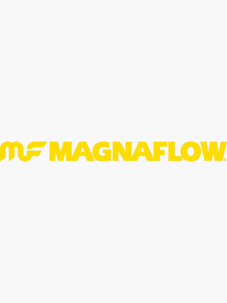 "Magna of Flow Exhaust" Sticker for Sale by Garafahop | Redbubble