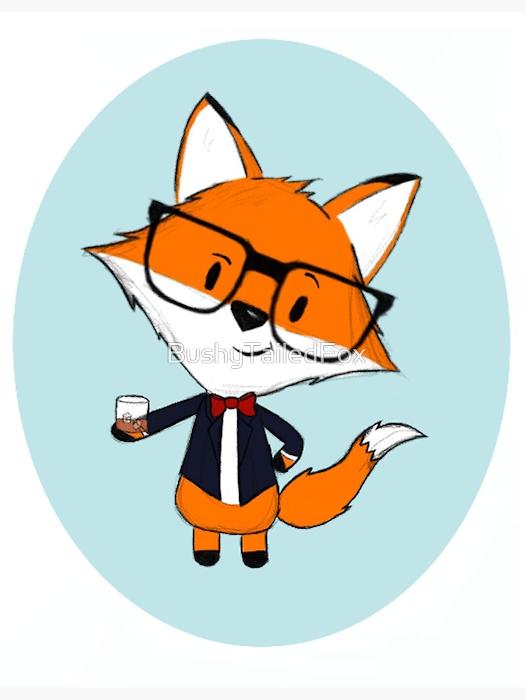 "Dapper Fox" Framed Art Print for Sale by BushyTailedFox | Redbubble