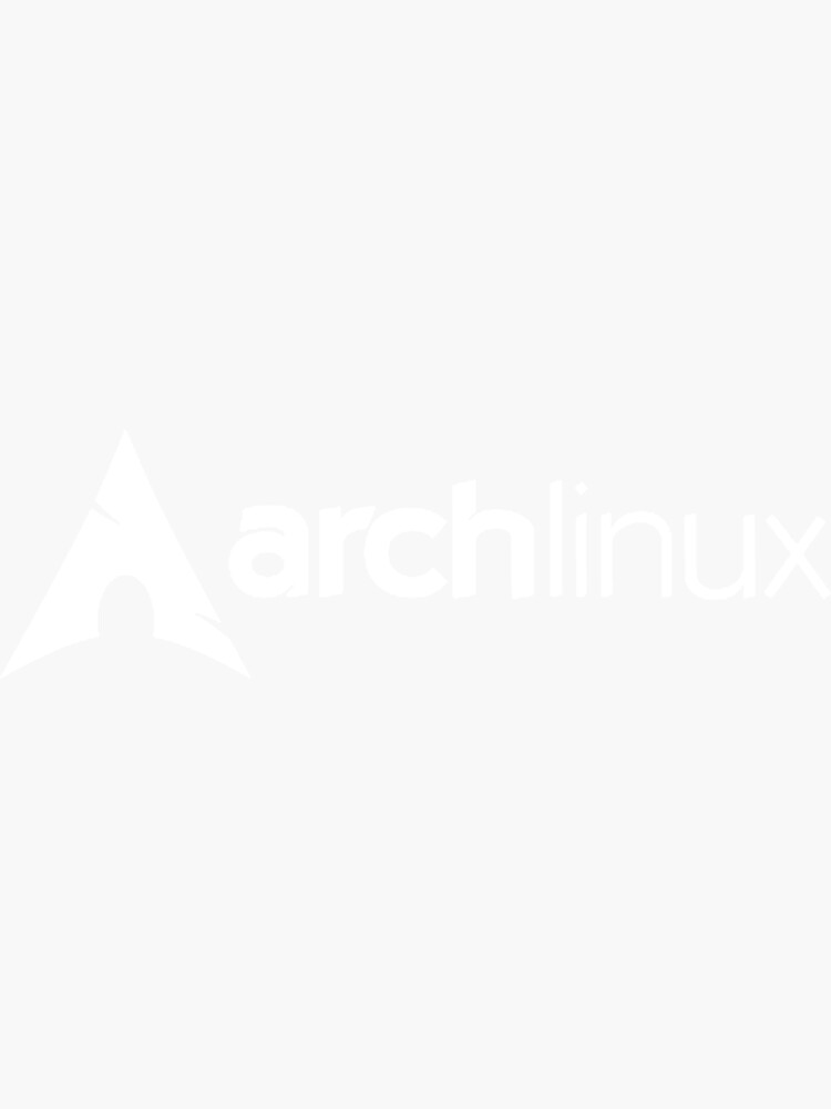 "Alluring Archlinux Design" Sticker for Sale by demnatyi | Redbubble