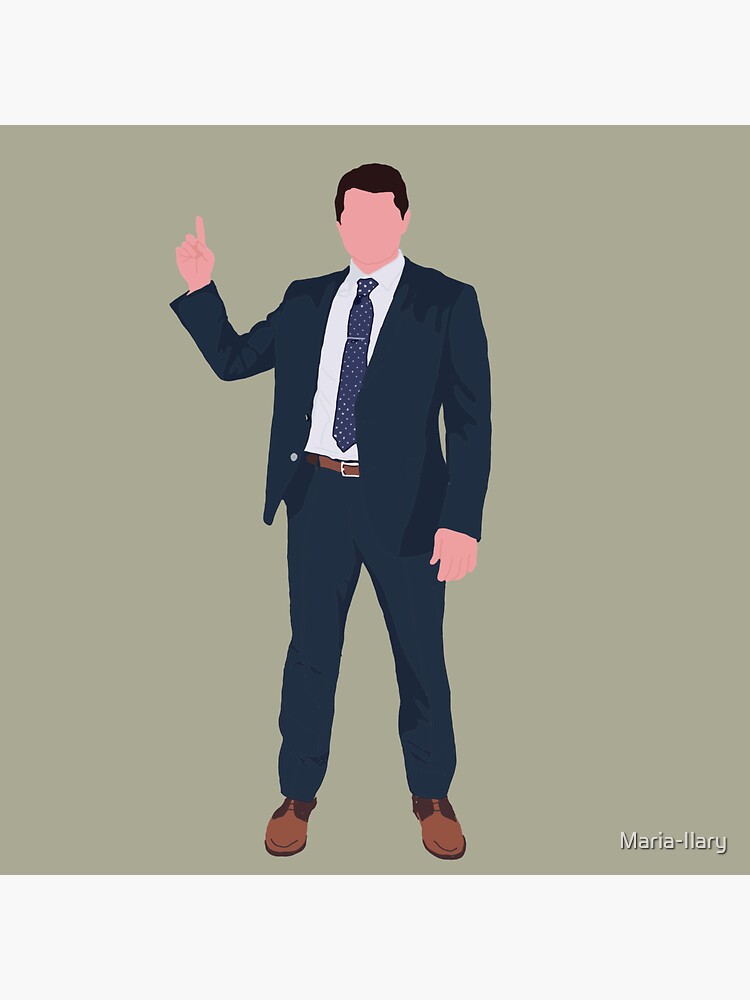 "Two-Face by Misha Collins" Sticker for Sale by Maria-Ilary | Redbubble