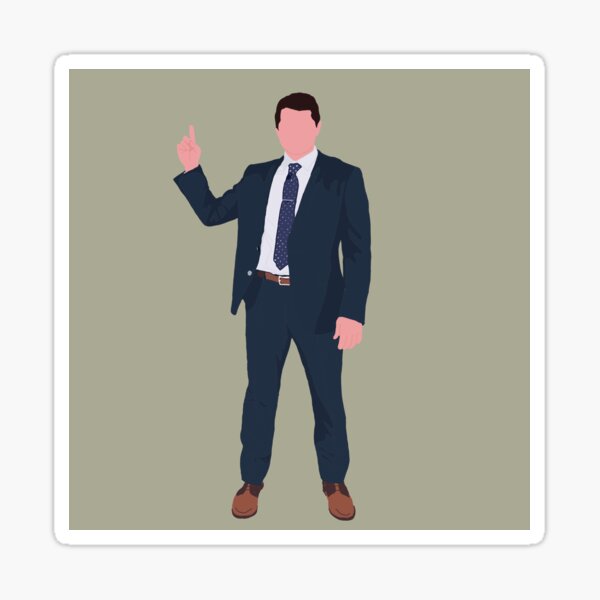 "Two-Face by Misha Collins" Sticker for Sale by Maria-Ilary | Redbubble